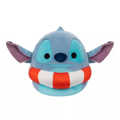 Squishmallows Disney Stitch In Water Float 8 Inch 20cm Squishmallow ...