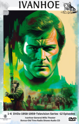 IVANHOE Sealed Case Collection-12 TV Episodes-6 DVDs + Ivanhoe OTR Audio CD | eBay