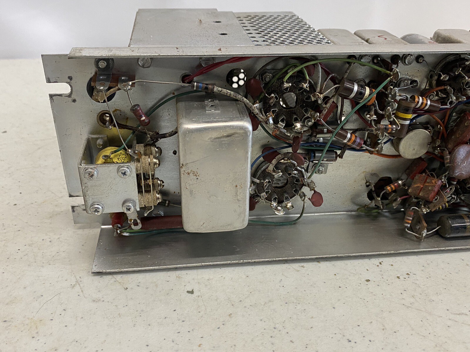 Vintage GE Progress Line Tube Mobile 2-Way Police Radio Transmitter ...