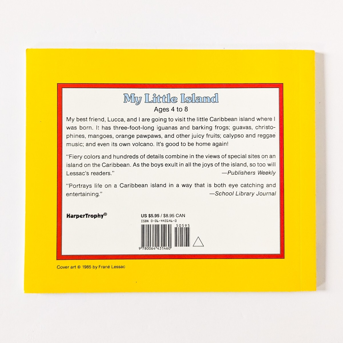 MY LITTLE ISLAND by Frane Lessac (1987 Reading Rainbow Book) | eBay