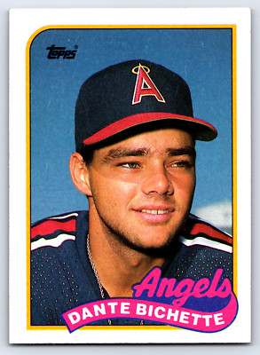 1989 Topps #761 Dante Bichette California Angels Baseball Card | eBay
