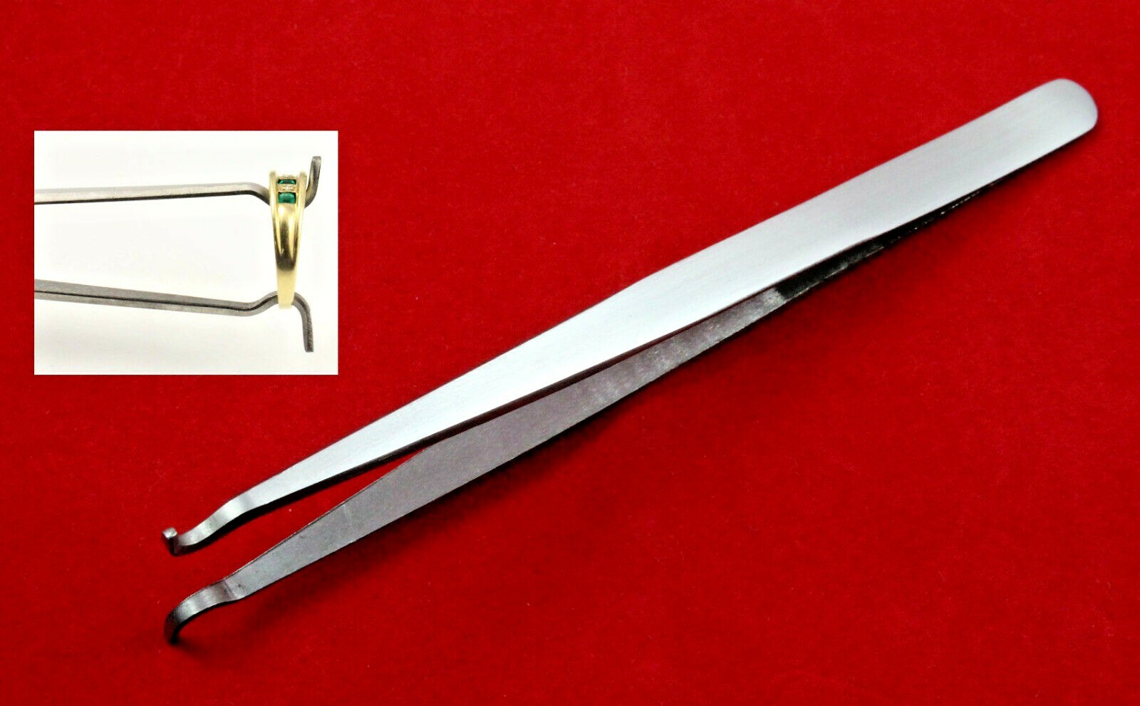 Ring Shank Soldering Tweezers Hand Free Ring Holding Tweezer Craft ...