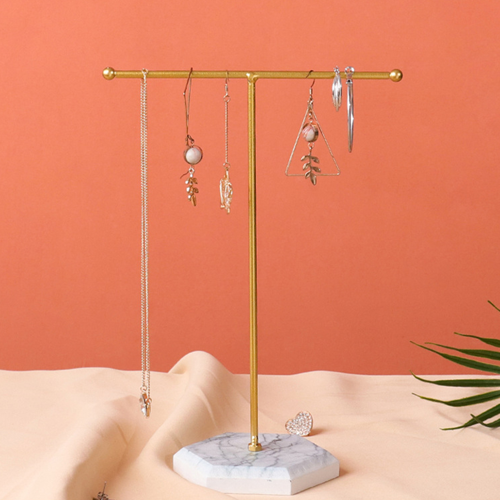 Display Stand Stable Heavy Duty Girls Multi-functional Metal Jewelry ...