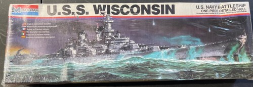 Revell U.S.S. Wisconsin US Navy Battleship 3006 FS NEW Model Kit | eBay
