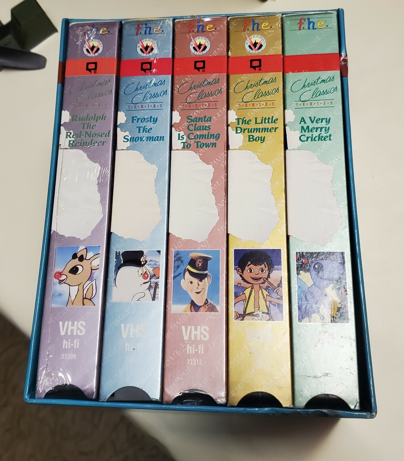 Family Home Entertainment Christmas Classics Series Vhs