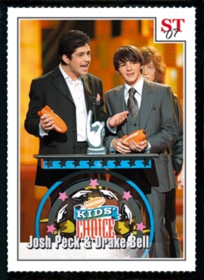 50) DRAKE BELL & JOSH PECK Nickelodeon Kids Choice Award 2007 Spotlight ...