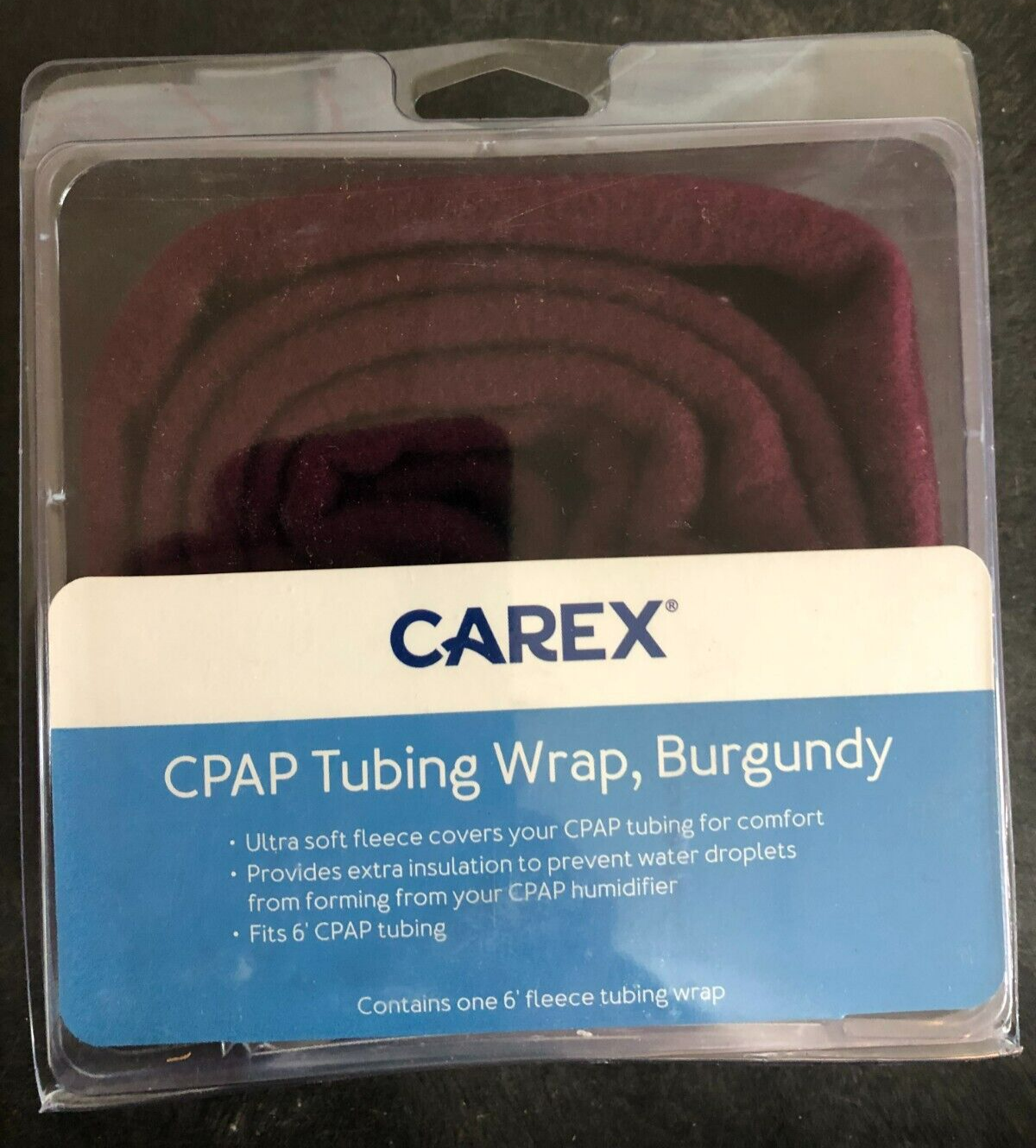 Carex CPAP Tubing Wrap, Burgundy | eBay