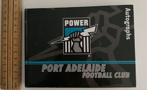Port Adelaide Power Football Club Autograph Book 2012 Players x 12 ...
