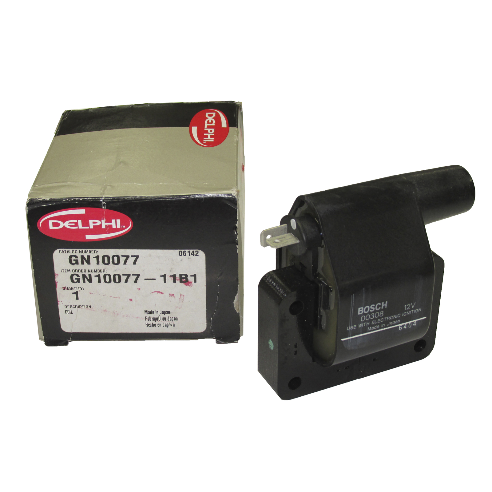 Delphi Ignition Coil GN10077 UF49 Mitsubishi Mitghy Max Dodge Ram 50 ...