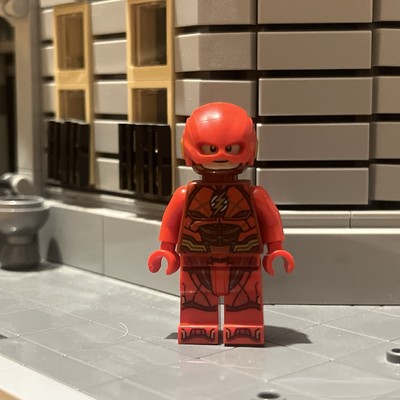 LEGO The Flash Detailed Print Minifigure (sh438 sh0438) from set 76086 ...