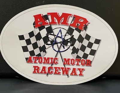 VRHTF NHRA VTG SUPER COOL "AMR" ATOMIC MOTOR RACEWAY" 4.25" X 6.25 ...