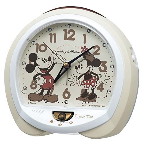 Seiko Clock Alarm Clock Table Clock Character Disney Mickey Mouse ...