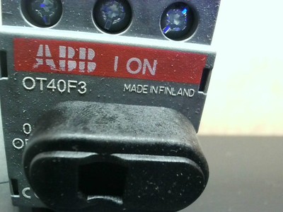 Allen Bradley OT40F3 Disconnect Switch 40A 3P Allen Bradley 3 P - New ...