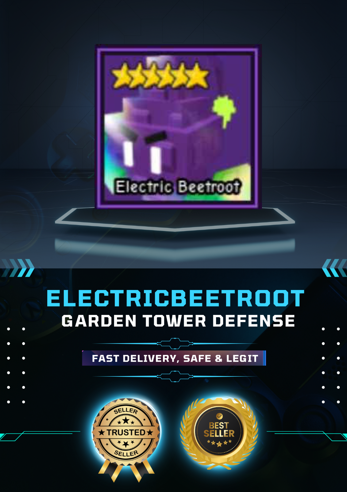 Electric Beetroot | Garden Tower Defense | GTD | Cheapest and Fast ...