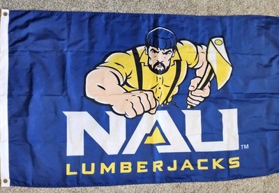 Northern Arizona University NAU Lumberjacks House Banner Flag 60" X 35 ...