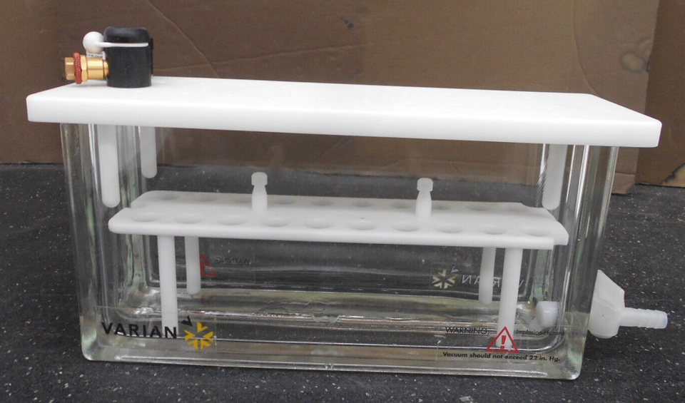 Waters/Varian Extraction Manifold 20 Position Ashcroft 0-30 inHg vac ...