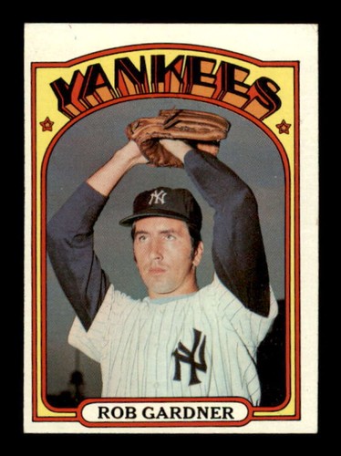 1972 Topps #22 Rob Gardner VGEX Yankees 560728 | eBay