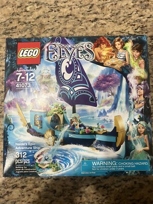 NEW SEALED - LEGO Elves: Naida's Epic Adventure Ship (41073) BOX DAMAGE ...
