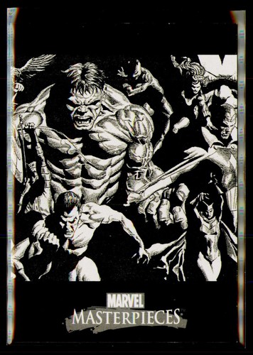 2007 Fleer Upper Deck Marvel Masterpieces Alex Ross Splash #3 The Hulk ...