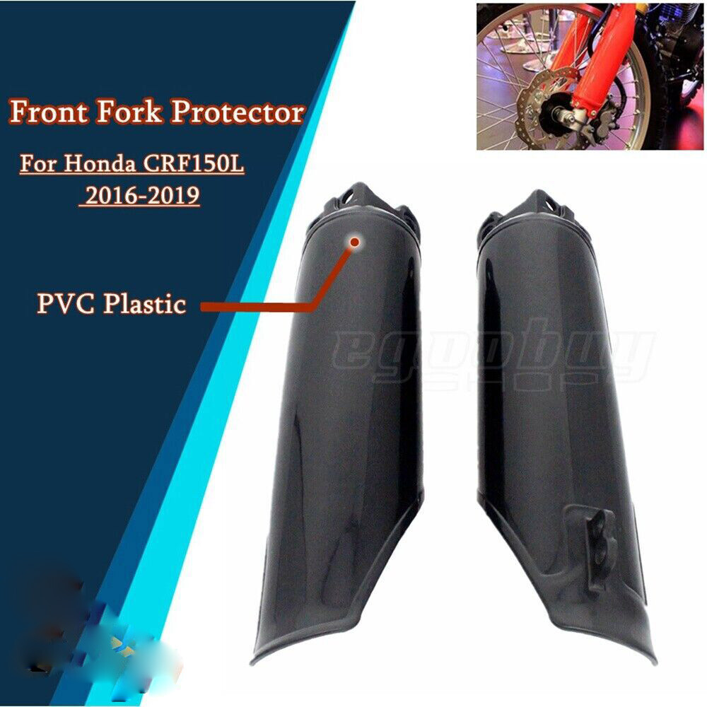 1Pair Black Motorcycle Front Fork Guard Cover For Honda CRF150L 2016 ...