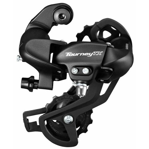 NEW Shimano RD-TX800 Tourney TX 7/8 Speed Rear Derailleur - Black ...