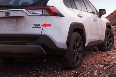 OEM Toyota RAV4 TRD OFF Road Back Door Badge/Emblem PT413-42200-02 | eBay