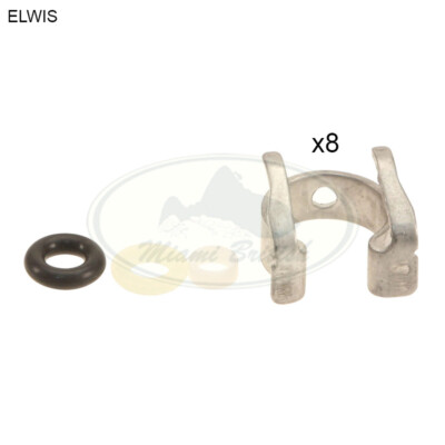 LAND ROVER INJECTOR REFIT KIT x8 LR3 LR4 RANGE RR SPORT LR037089 ELWIS ...