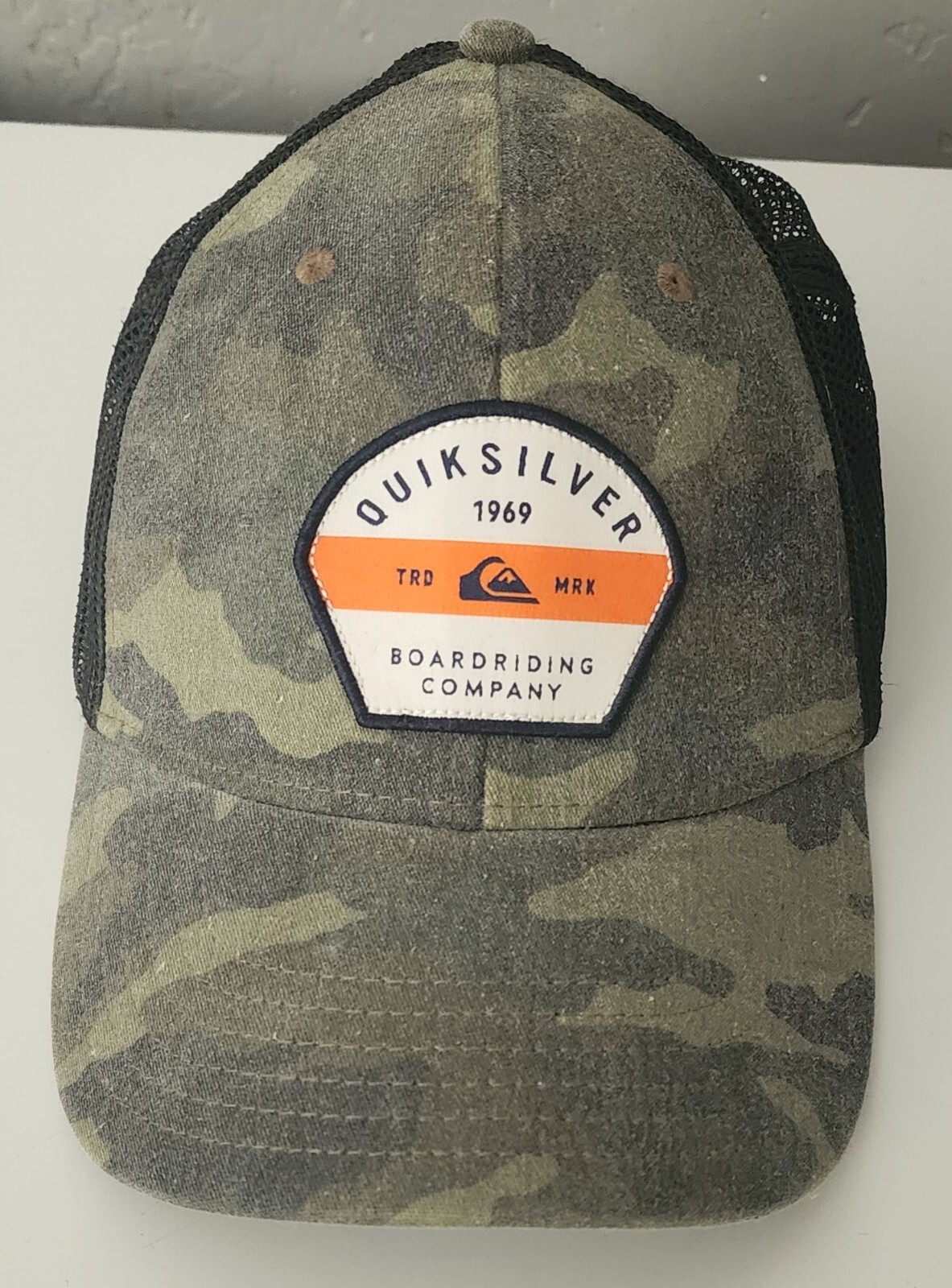 QuikSilver 1969 Trucker Hat Surfer Mesh Snapback Cap | eBay