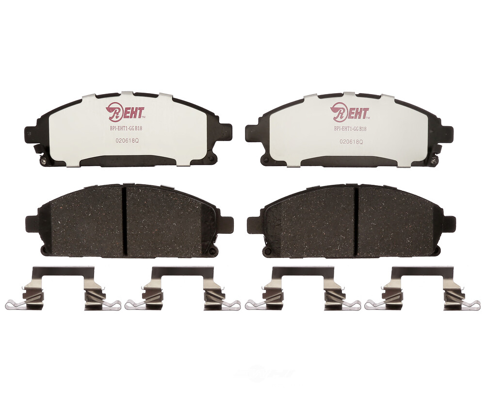 Disc Brake Pad Set-Element3 Hybrid Technology Raybestos EHT691H for ...
