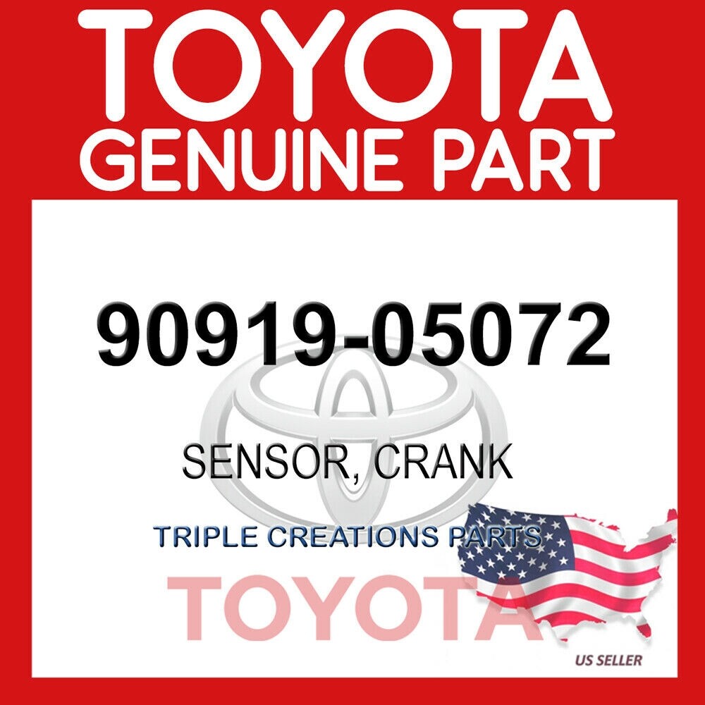90919-05072 GENUINE OEM TOYOTA SENSOR, CRANK POSITION 9091905072 | eBay