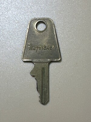 Vintage Factory VERY OLD Slaymaker padlock Luggage Key USED #PB331 | eBay