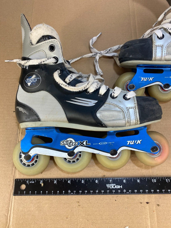 Bauer Vapor Shifter XL TUUK Silver Black Blue Blade Holders Inline ...