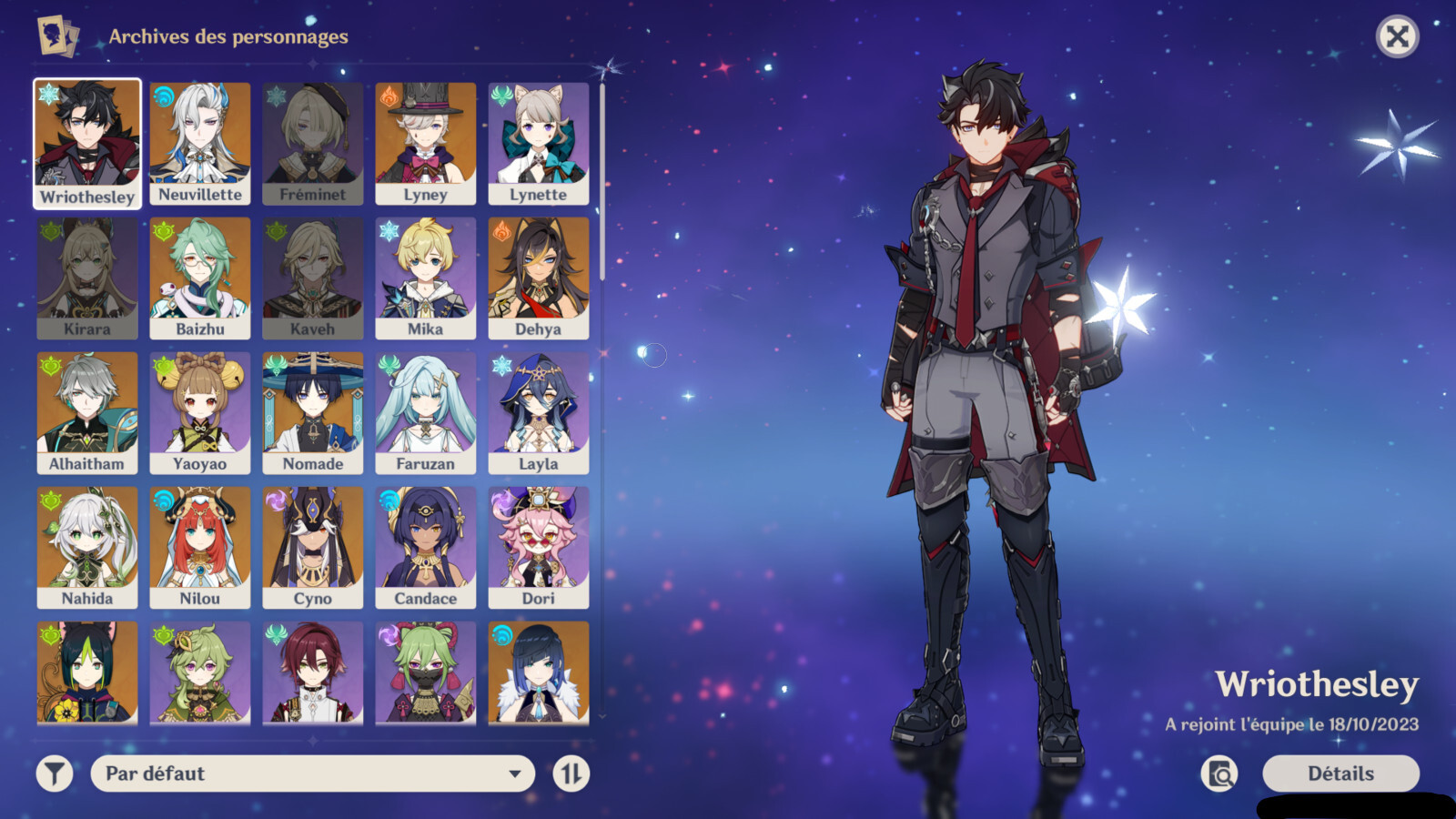 Compte Genshin Impact AR 60 / EU 35 5* | eBay