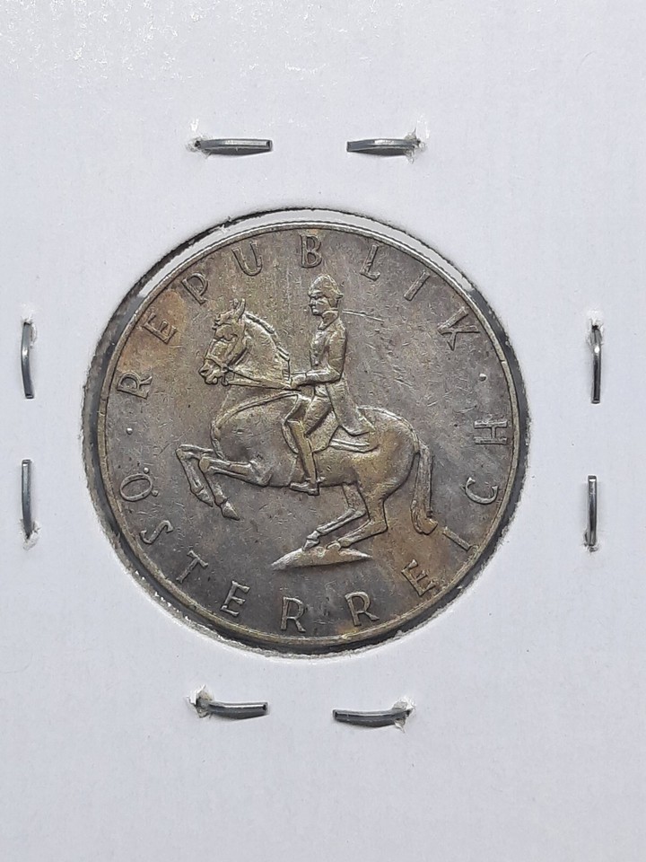 1960 Austria Five 5 Schilling Silver Coin | eBay