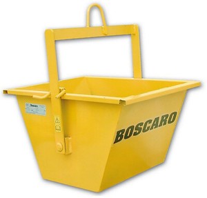 Boscaro Heavy Duty 100 Litre Scaffold Hoist Lifting Tipping Muck Skip ...