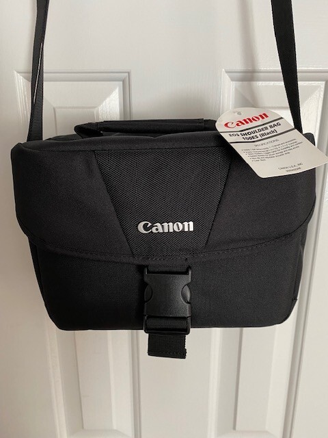 CANON EOS CAMERA ACCESSORIES CARRY SHOULDER BAG 100ES BLACK NEW WITH ...