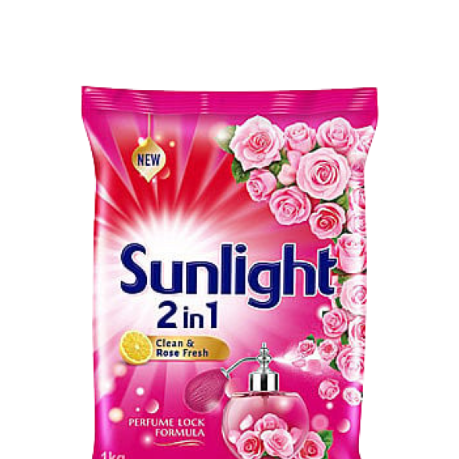 Powder Detergent Sunlight Clean and Fresh New Long Lasting Fragrance ...