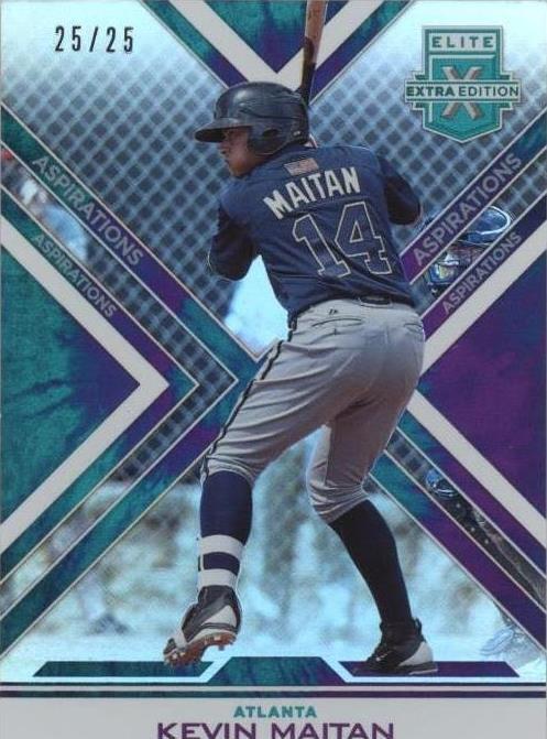 2016 Panini Elite Extra Edition - Kevin Maitan #148 Aspirations Tie-Dye ...