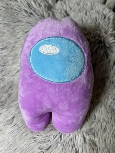 Among Us Purple Crewmate Stuffed Plush Character Toy Gaming Collectible ...