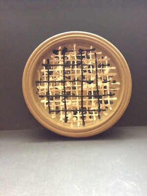 Roy Hamilton 8 1/4” Decorated Stoneware Dish | eBay