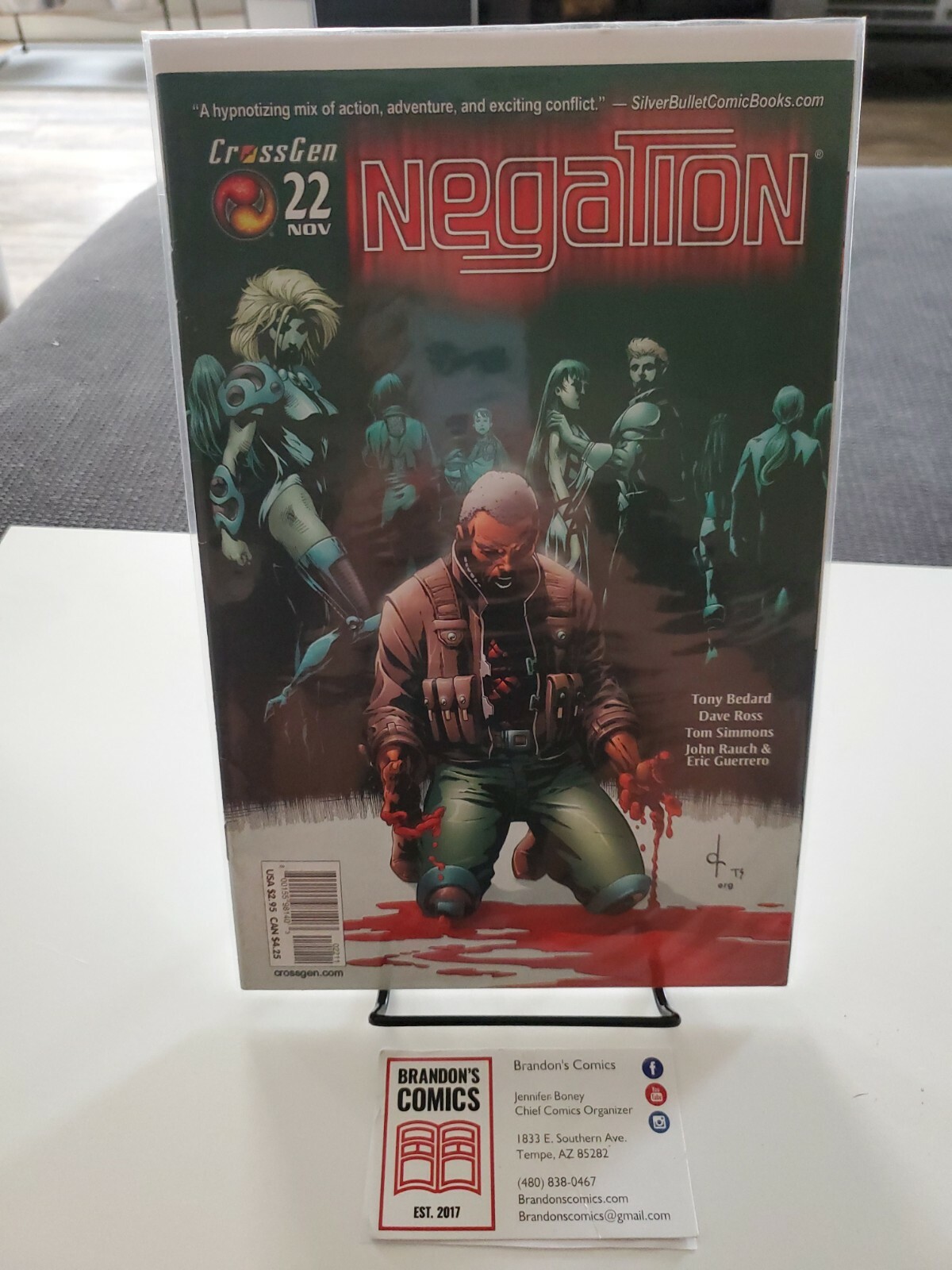 NEGATION #22 of 27 2001-2004 Crossgen Comics Uncertified 1st Print TONY ...