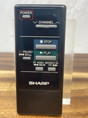 Sharp VCR Remote RRMCG0204GESA Tested Works Good Condition FREE ...