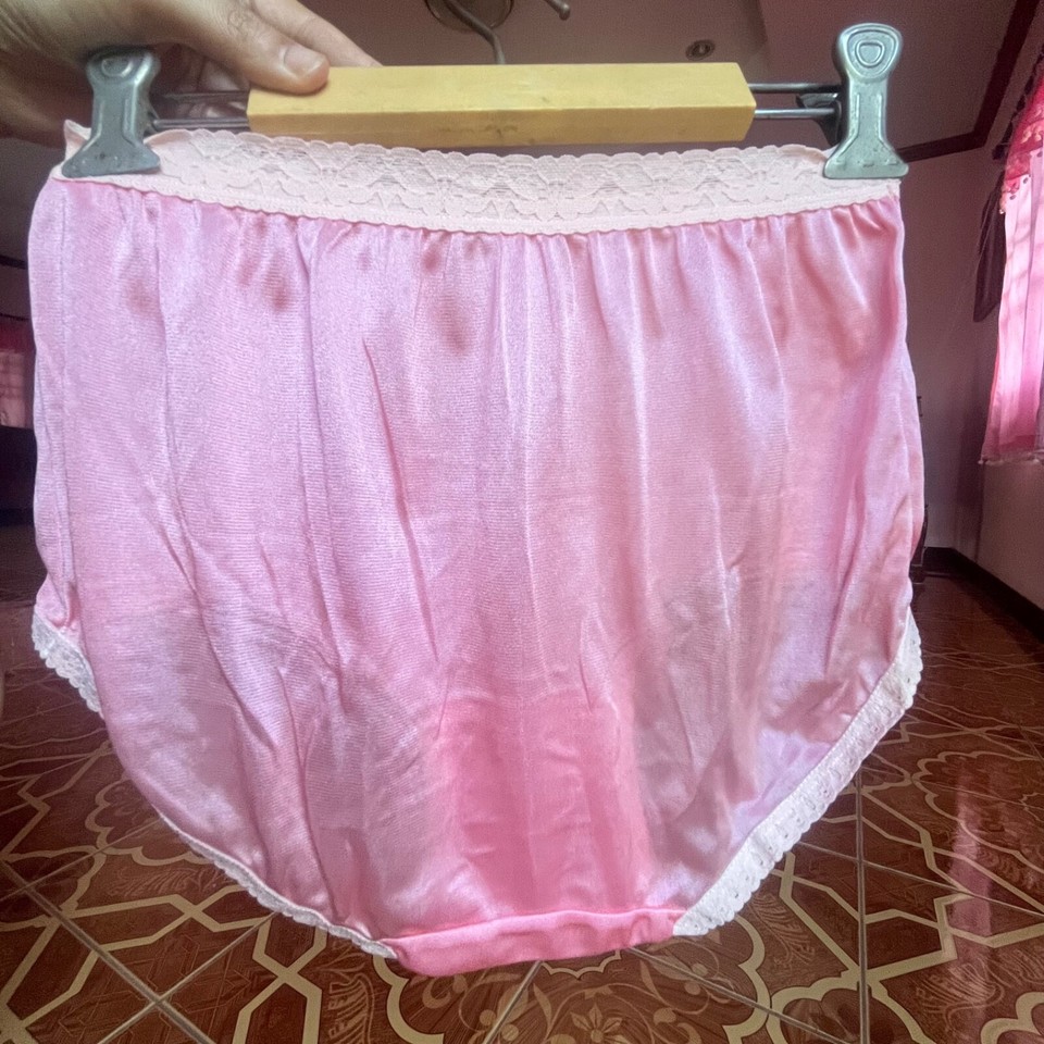 Pink VTG Classic Briefs Panties Size.7 Double Layer Nylon Gusset ...