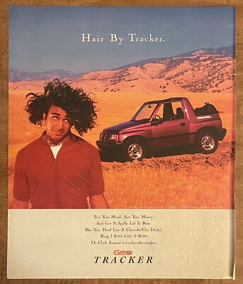 1997 Geo Tracker Car Free Your Mind Save Your Money Messy Hair 90s ...