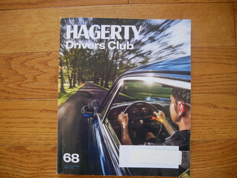 Hagerty Drivers Club Magazine Very Good Condition July/August 2021 No ...