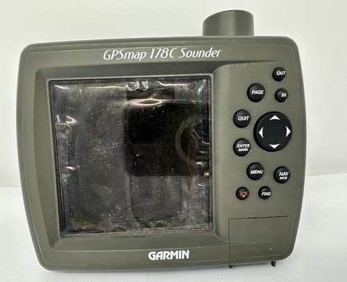 GARMIN GPSmap 178C Sounder GPS Fishfinder Untested For Parts/Repair ...