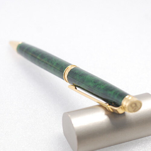Caran d'Ache Geneva Collection Lacquer Marble Green Ballpoint Pen/Twist ...