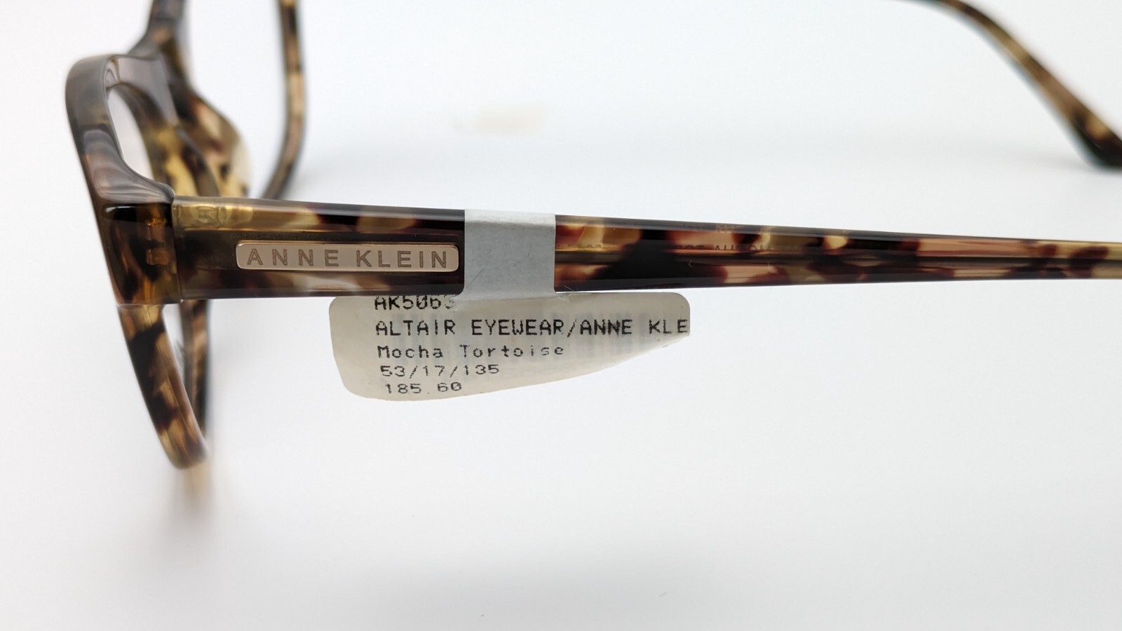 Anne Klein AK5063 200 Mocha Tortoise Rectangle Women Eyeglasses 53mm | eBay