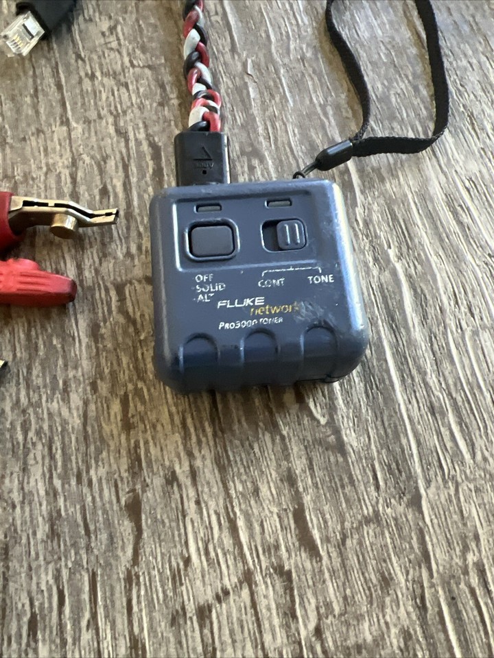 FLUKE Networks Pro3000 Analog Tone Generator Wire Tracer SmartTone Tech ...