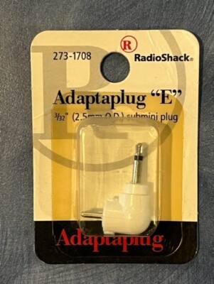 RadioShack Adaptaplug "E" | eBay